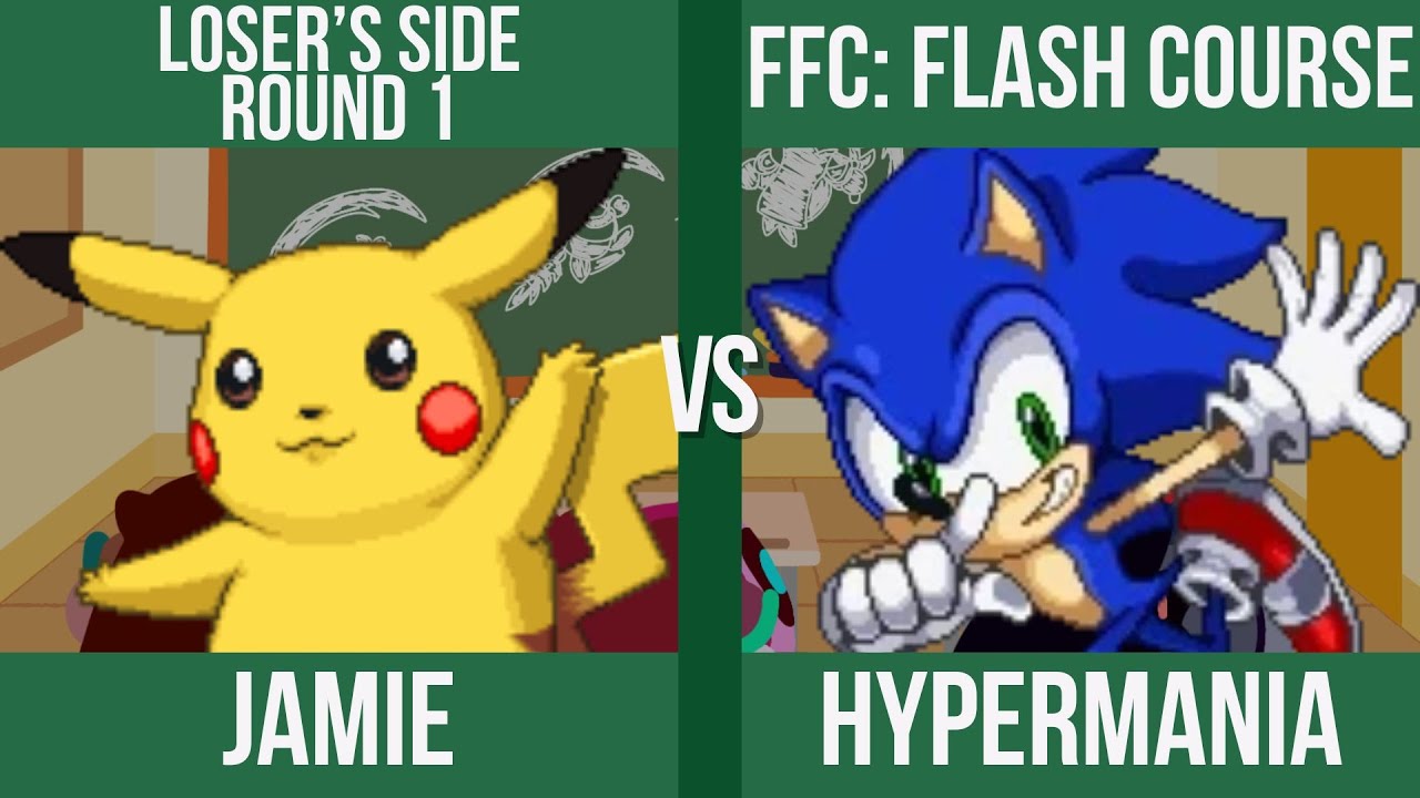 Jamie (Pikachu) vs. HyperMania (Sonic) - Loser's Round 1 - FFC: Flash ...