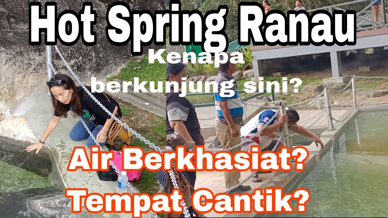 Khasiat Air panas Poring Ranau//Poring Hot Spring Ranau Sabah Malaysia ...