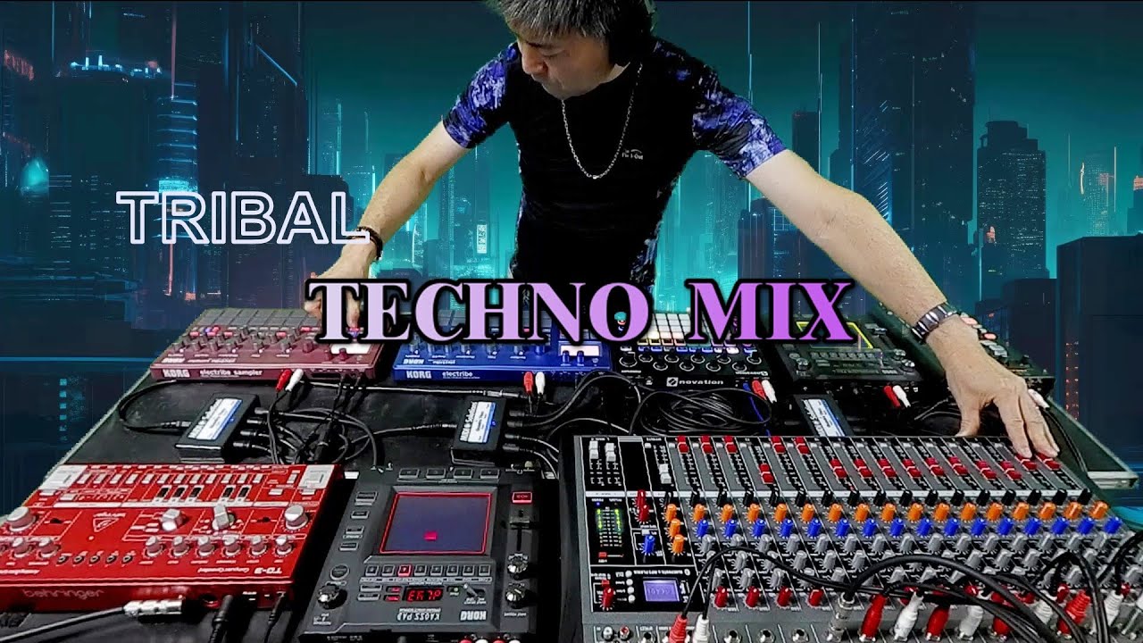 TECHNO MIX 2023 November vol.1, MACHINE DJ TRIBAL TECHNO RAVE PARTY ...