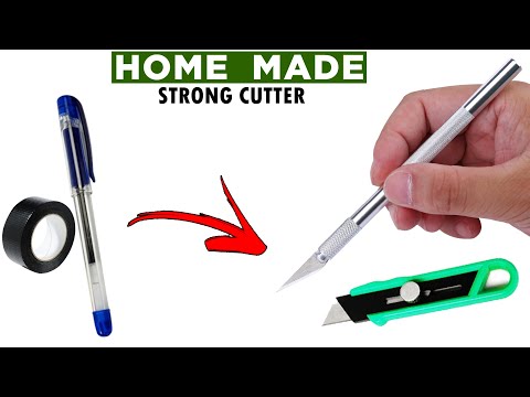 how to make pen knife at home | how to make pen knife | how to make pen knife with pen