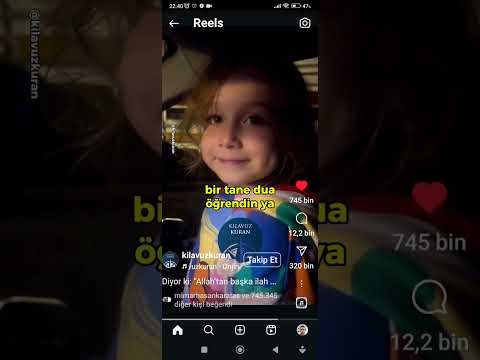 Küçük Melisa Allah sevgisi