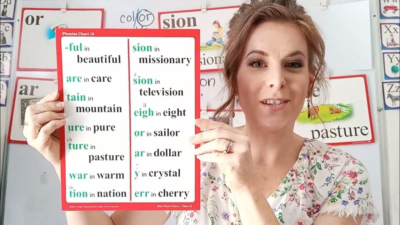 RULES: Phonics Special Sounds Chart 13 - YouTube