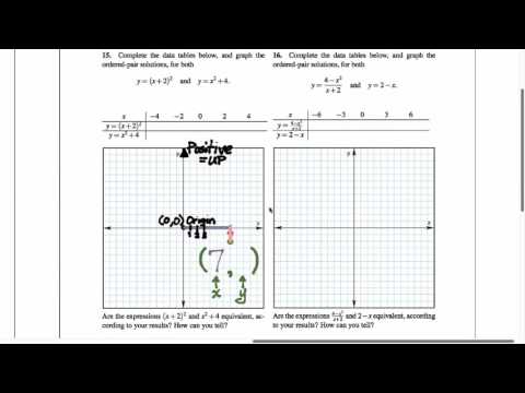 090.7.1 Ordered pairs and coordinates