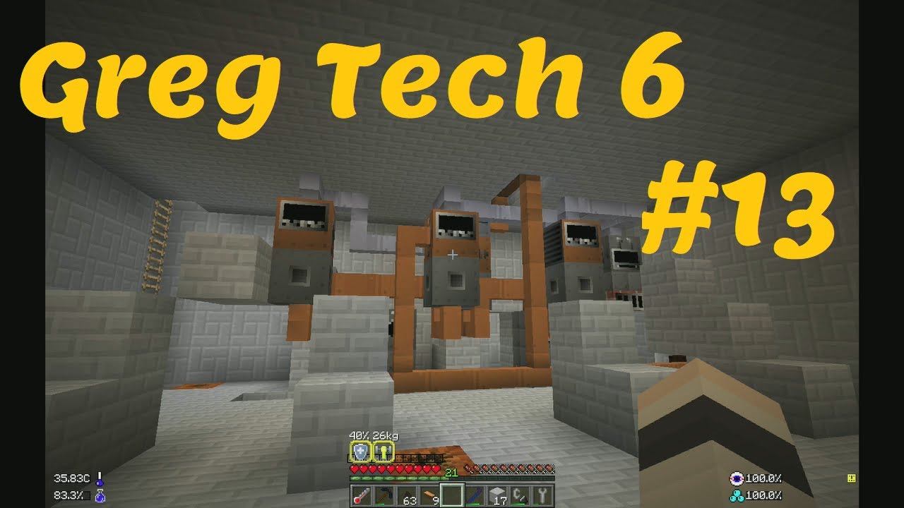 【minecraft】 未知の世界で生き延びる＃13 タングステン 【GregTech6実況】 - YouTube
