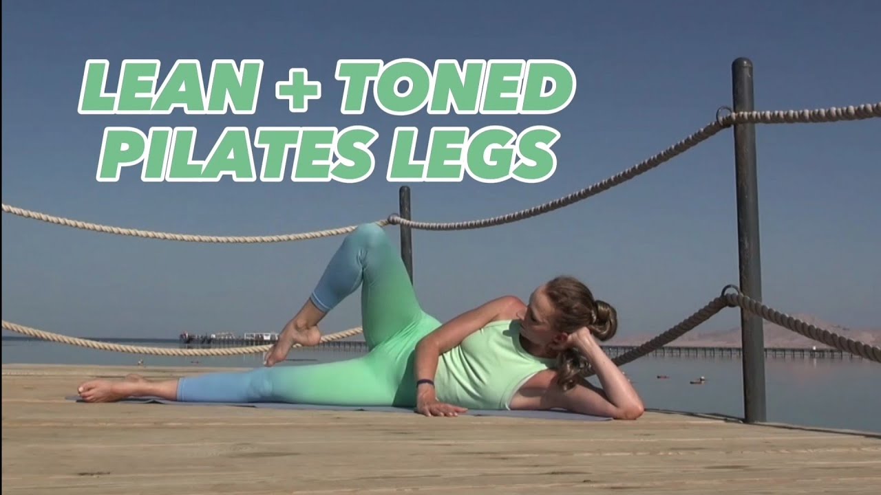 LEAN + TONED PILATES LEGS / Lose Thigh Fat - YouTube