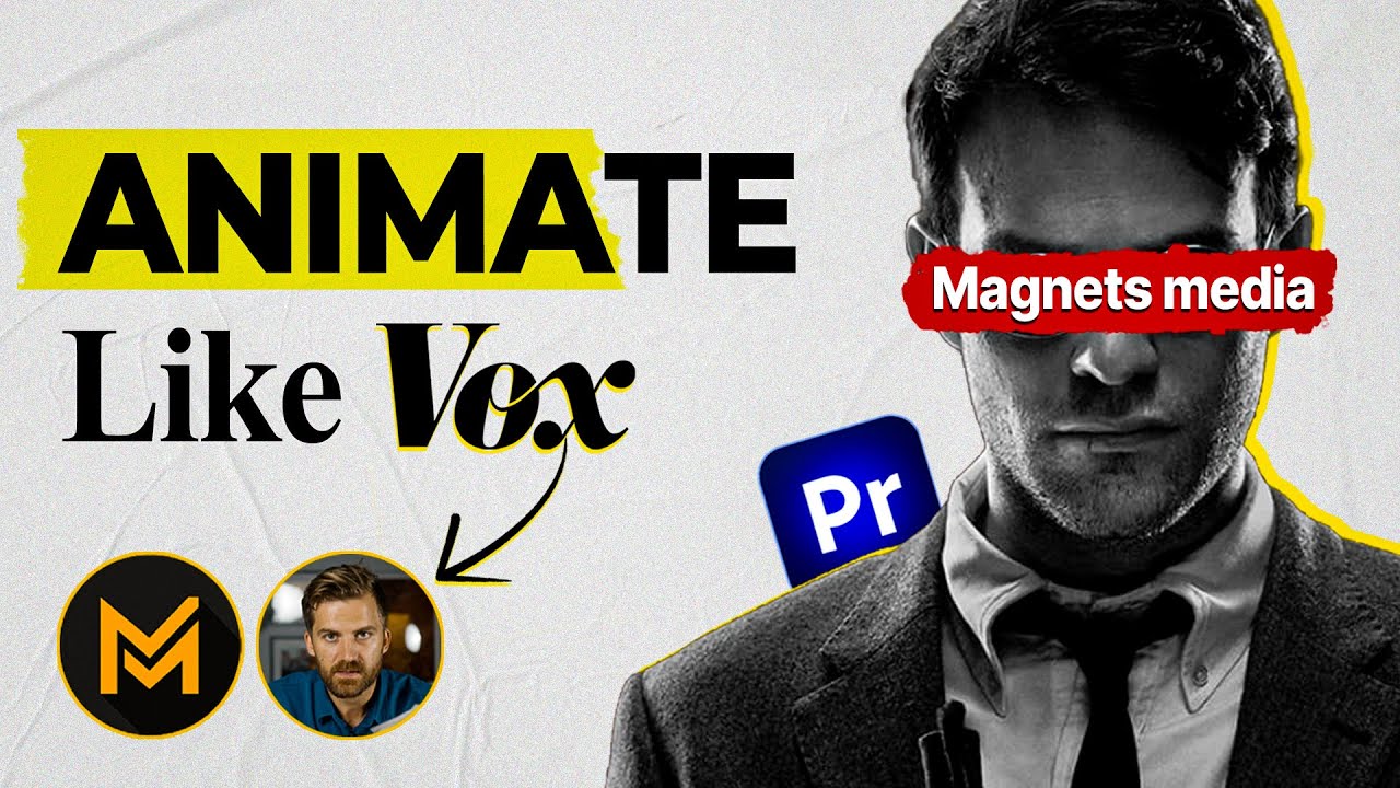 How to Animate like Vox, Johnny Harris in Adobe Premiere Pro - YouTube