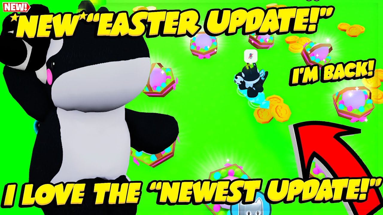 🐰 NO WAY!! THIS *NEWEST* PET SIMULATOR X "EASTER UPDATE" IT'S LOVELY ...