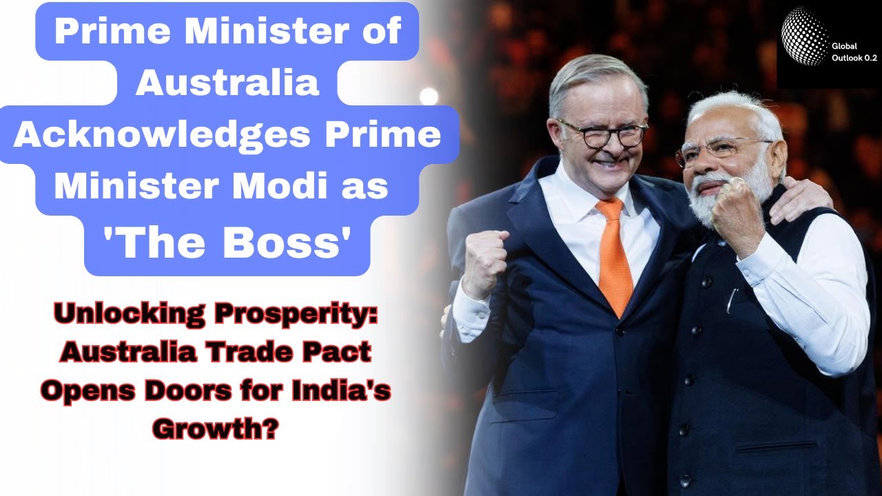 Prime Minister of Australia Acknowledges PM Modi as The Boss I India ...
