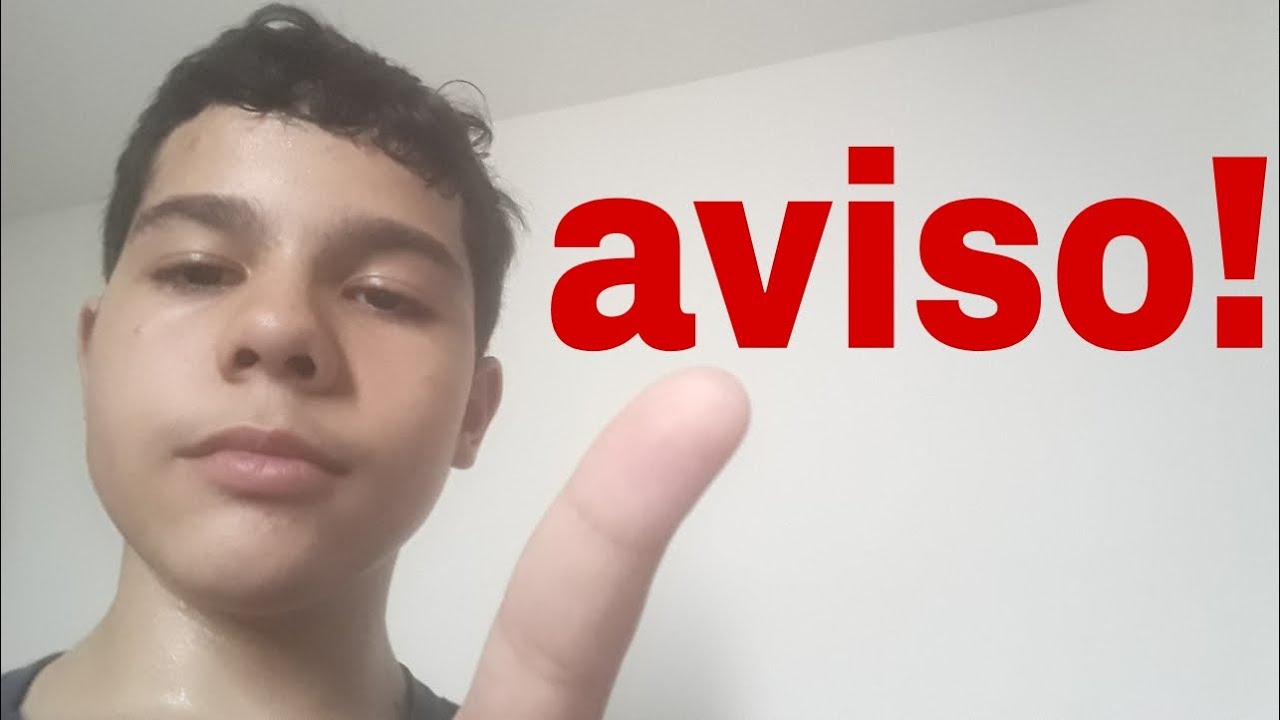 um aviso! - YouTube
