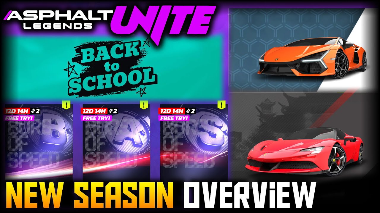 Back To School Season: Special Events, Burst of Speed, New Car Hunt ...
