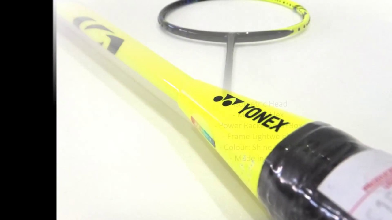 Yonex ASTROX 77 Badminton Racket - Yellow (4U) - YouTube