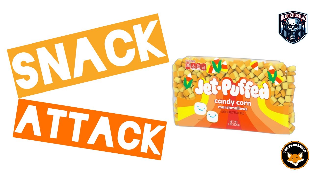 Jet Puffed Candy Corn Marshmallows Snack Review #HappyHalloween - YouTube