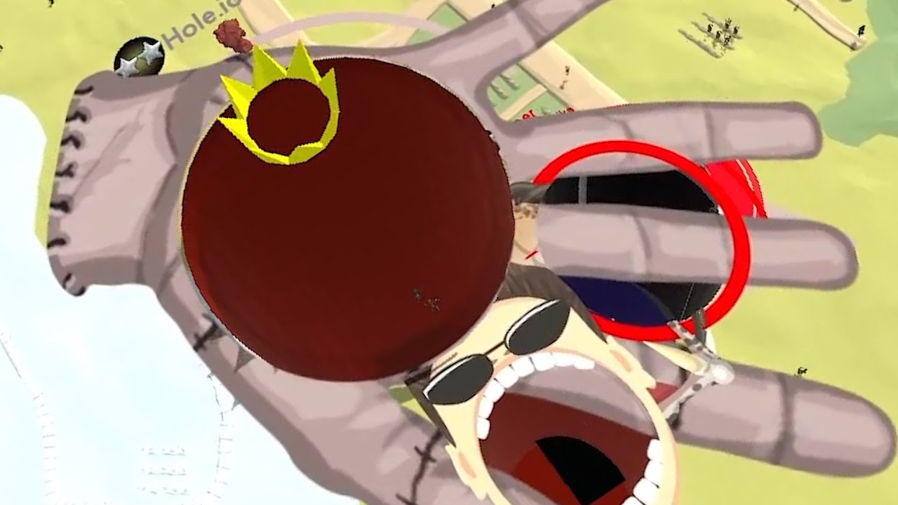 Hole.io Map Control: 100.00% - Big Hole WORLD RECORD #1010 - YouTube