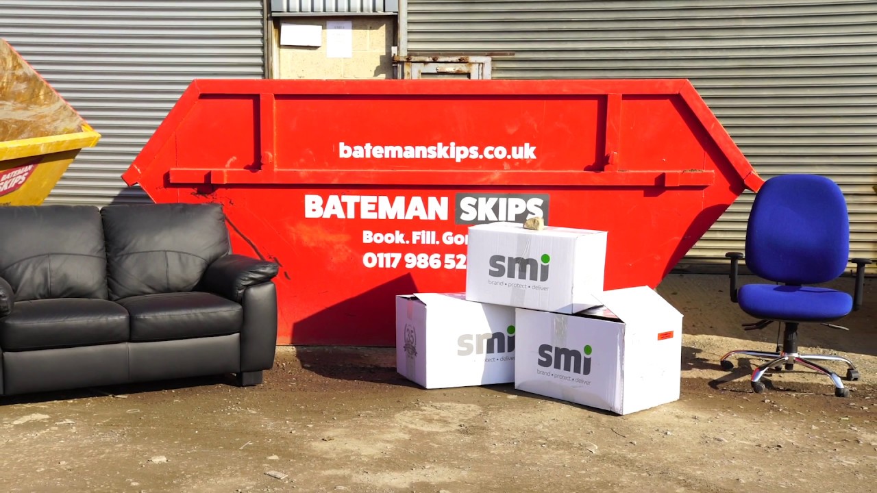 12 Cubic Yard Skip Information, Size and Uses - YouTube