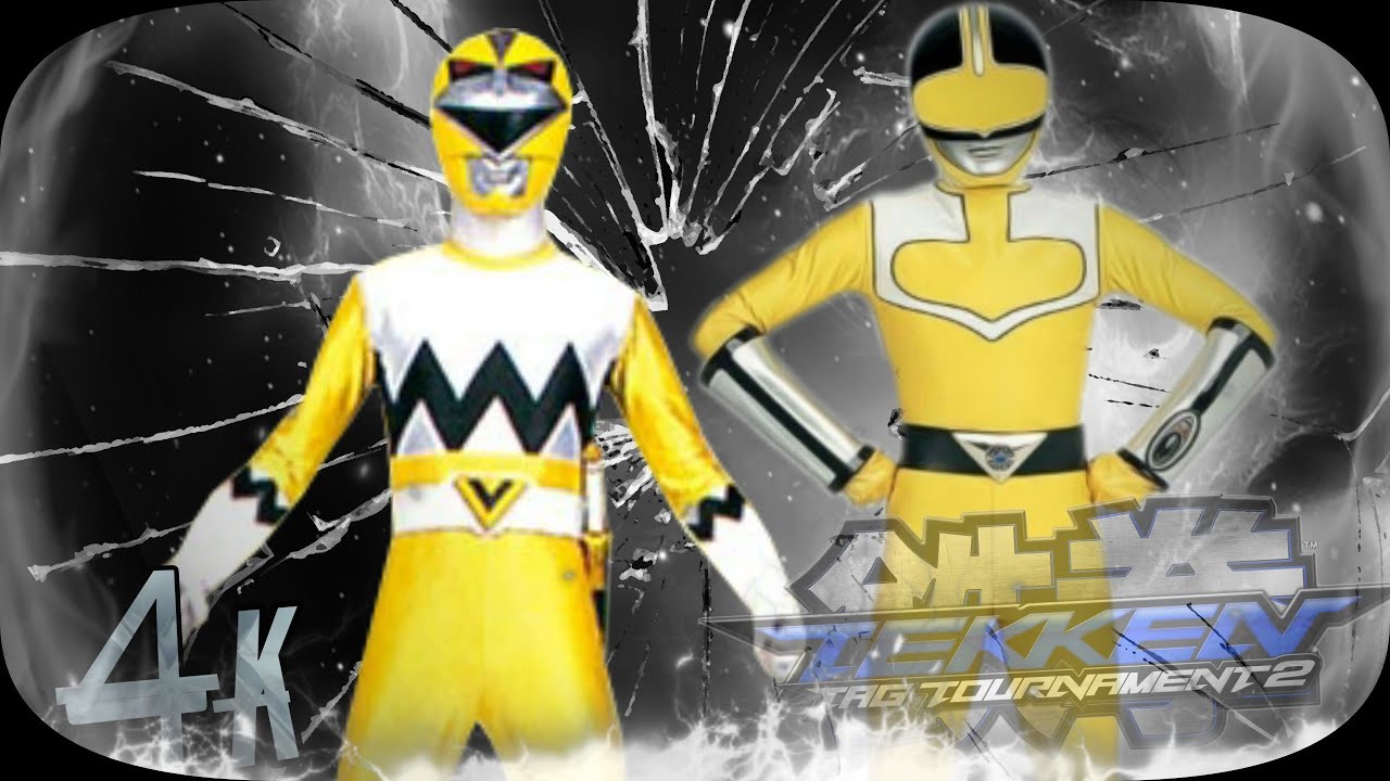 Michelle ( Yellow Galaxy Ranger ) & Christie ( Yellow Time Force Ranger ...