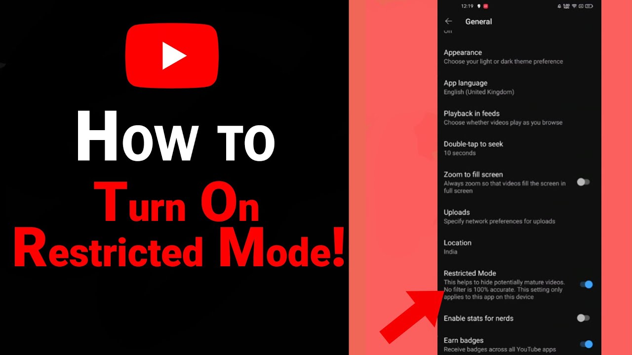 How to Turn On Restricted Mode on Youtube [NEW] - YouTube