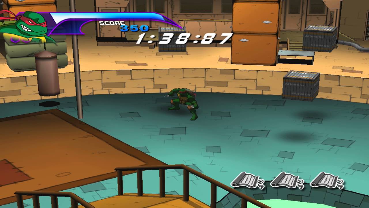 Teenage Mutant Ninja Turtles Gameplay Walkthrough Dojo Stage: The ...