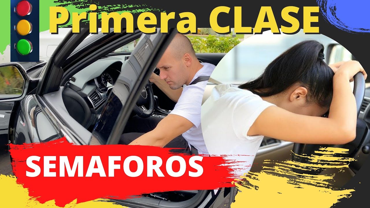 TU PRIMERA CLASE DE CONDUCIR EN EL TRÁFICO Y SEMÁFOROS.Licencia de ...