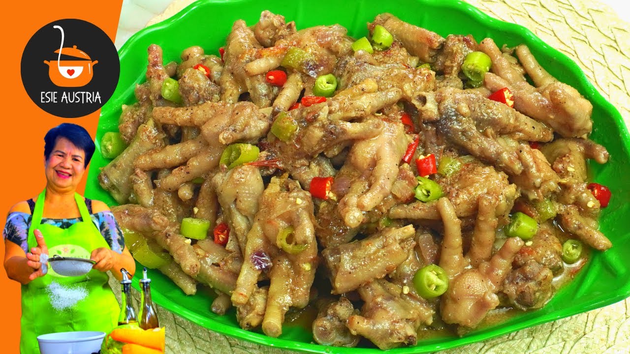 Paa ng Manok Bicol Express | Ulam Ideas | Mga Luto sa Manok | Pinoy ...