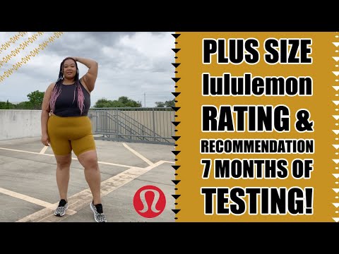 Honest Plus Size lululemon legging rating! 6+ months review | Align didn't make the cut!