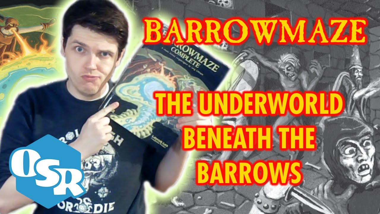 OSR: Barrowmaze - RPG Review - YouTube