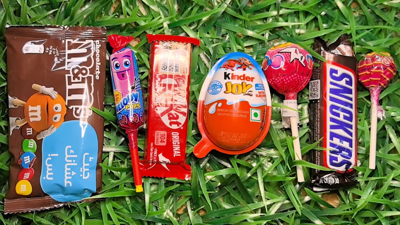 Ultimate Candy Unpack | Lollipop & Chocolate Crunch Sounds | Unpacking ...