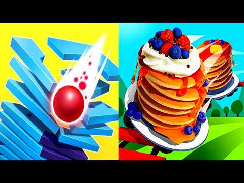 Stack Ball|| Pancake Runner|| All Levels Completed|| Android iOS ...