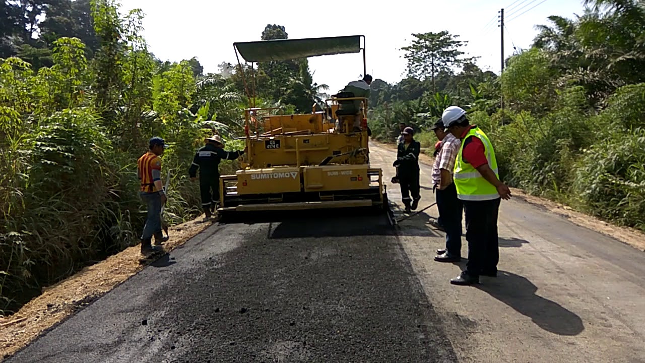 Sarawak Rural Road Compaction 2 - YouTube