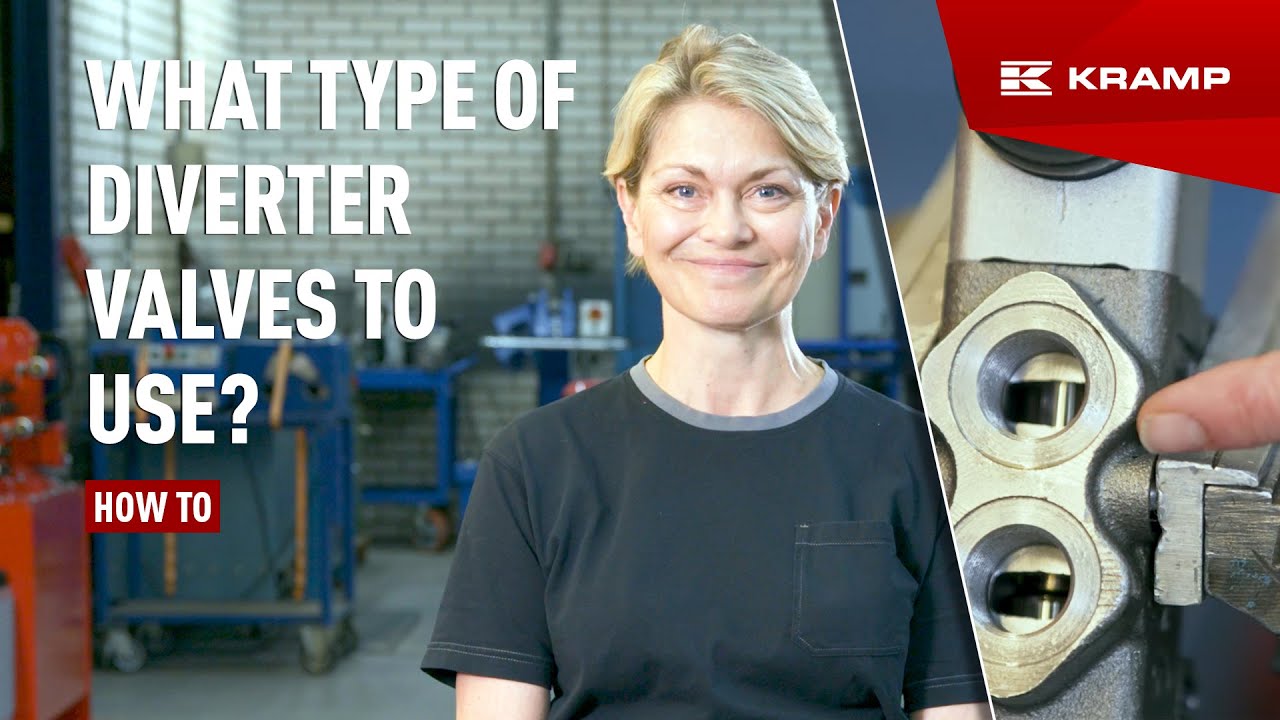 What types of diverter valves to use? | KRAMP - YouTube