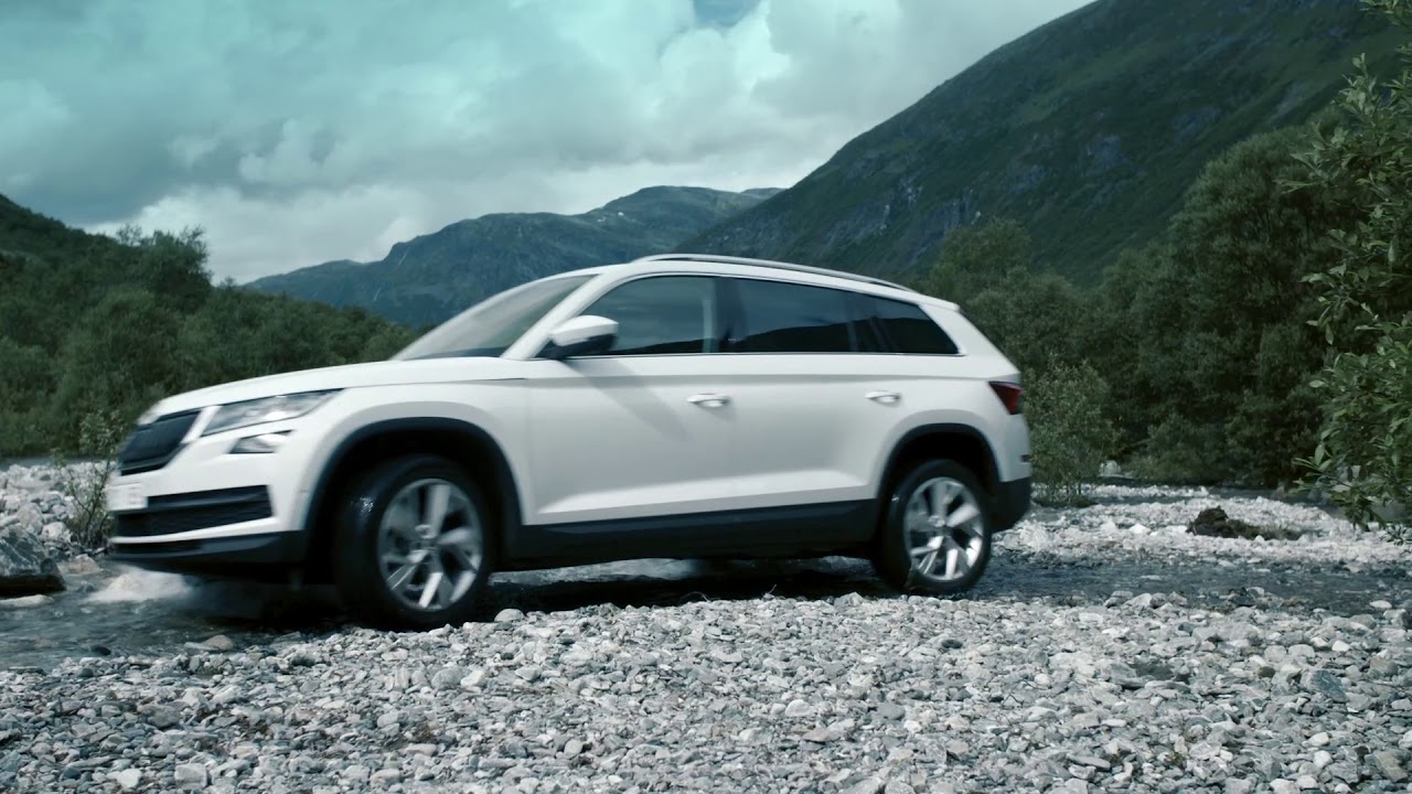 2018 Skoda Kodiaq driving off road - YouTube