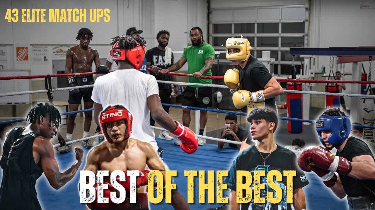 4K SPARRING Of The BEST Boxers In The USA Between 139-203 LBS! - YouTube