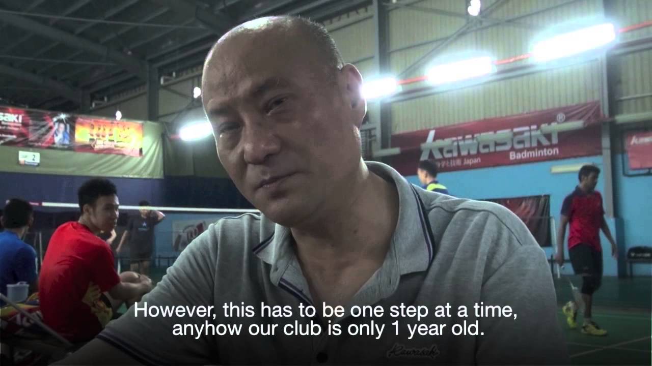 Interview with Li Mao, Head Coach of the Kawasaki Badminton Club - YouTube