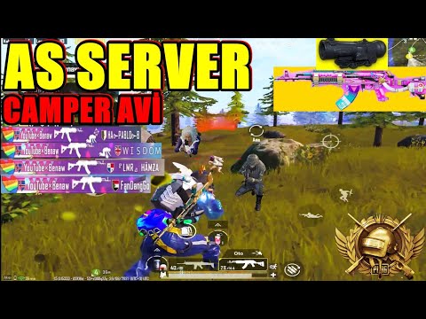 LİVİK AS SERVER'DA CAMPER AVİ HAT BENAW!! PUBG MOBİLE