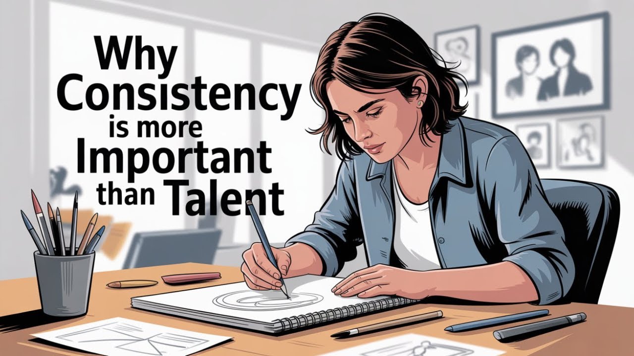 Why Consistency is more important than talent | Learn English Podcast ...
