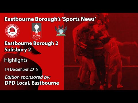 ‘Sports News’: Eastbourne Borough 2 v 2 Salisbury: Highlights - FA Trophy