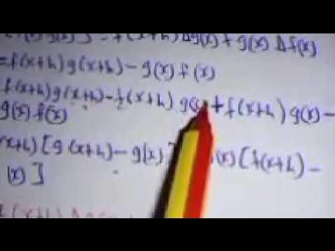 How to prove algebra of first difference difference operator - YouTube