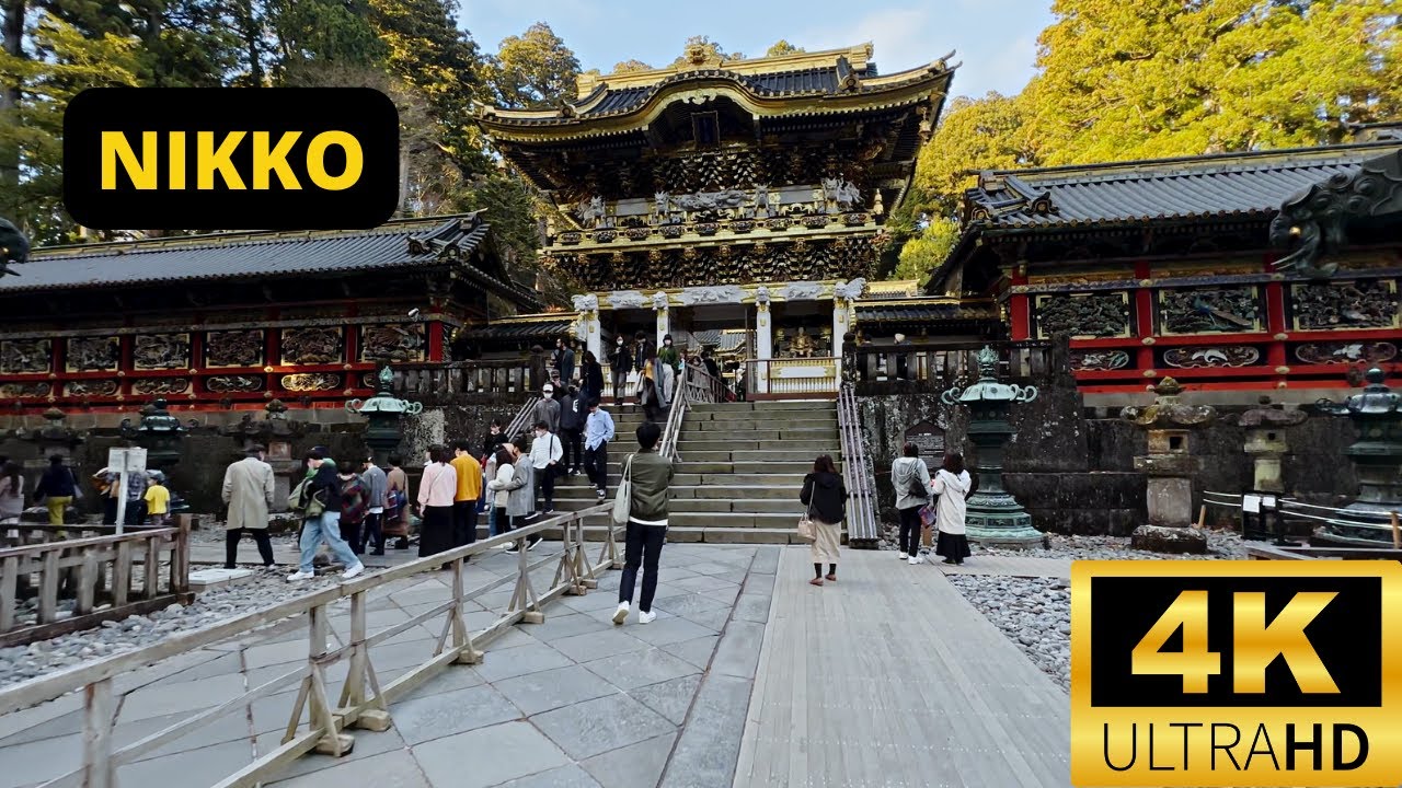 NIKKO, JAPAN 🇯🇵 [4K] Nikkō — Tōshō-gū Shrine — Walking Tour - YouTube