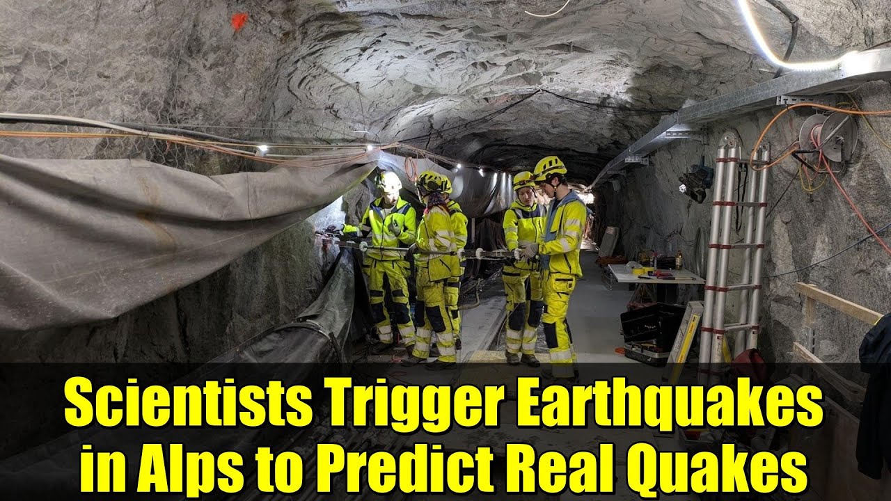 Scientists Trigger Earthquakes in Alps to Predict Real Quakes - YouTube