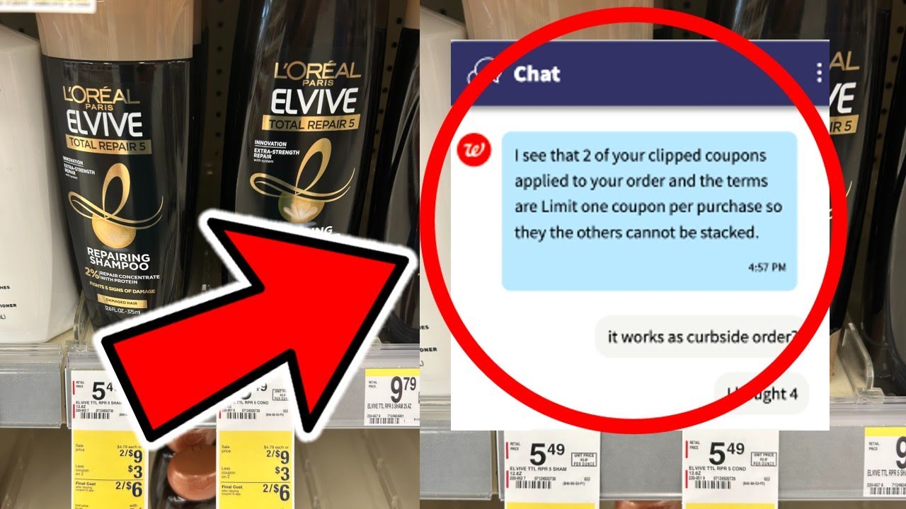 Walgreens CHAT: LIMIT ONE COUPON PER PURCHASE?!? REALLY? - YouTube