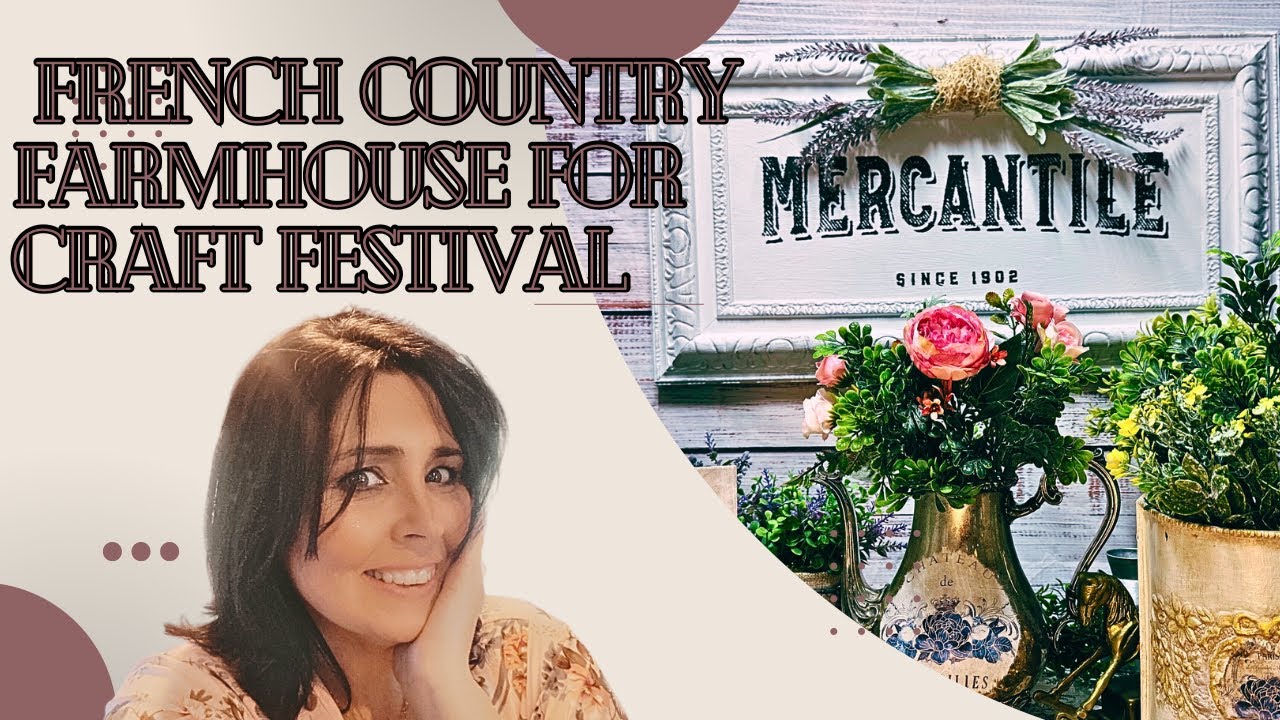 How to diy for the craft festival ~ FRENCH COUNTRY FARMHOUSE diy decor ...
