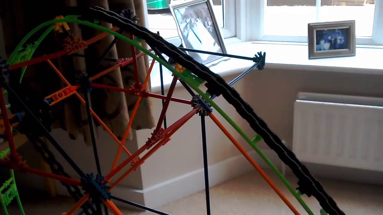 Vertigo - k'nex micro rollercoaster - YouTube