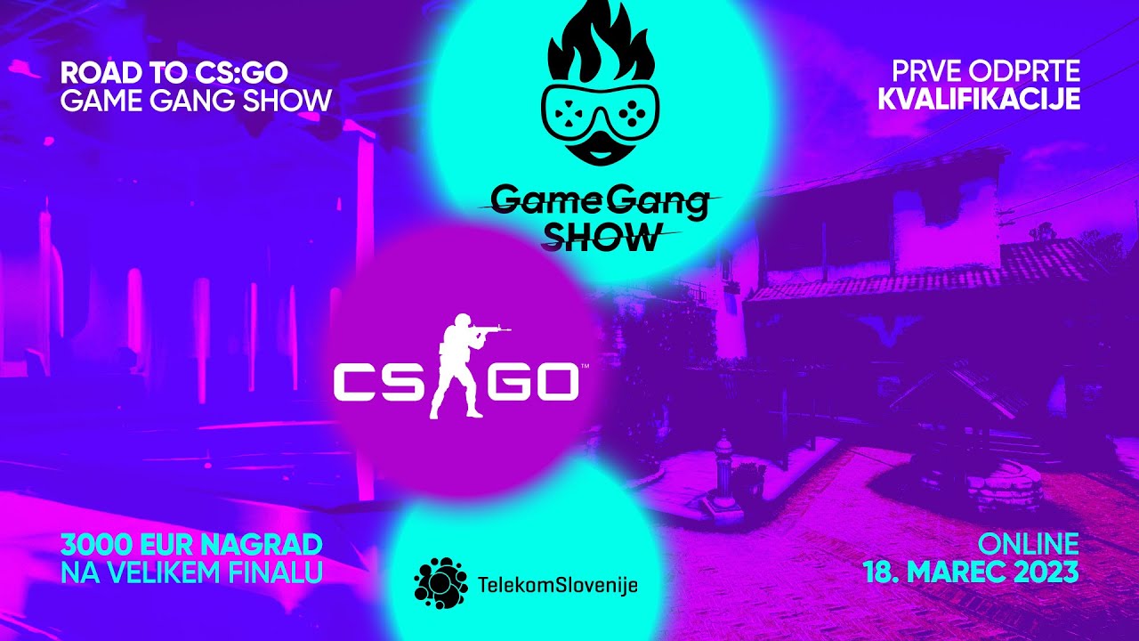 Road to Game Gang Show 2023: 1. odprte kvalifikacije Telekom Slovenije ...