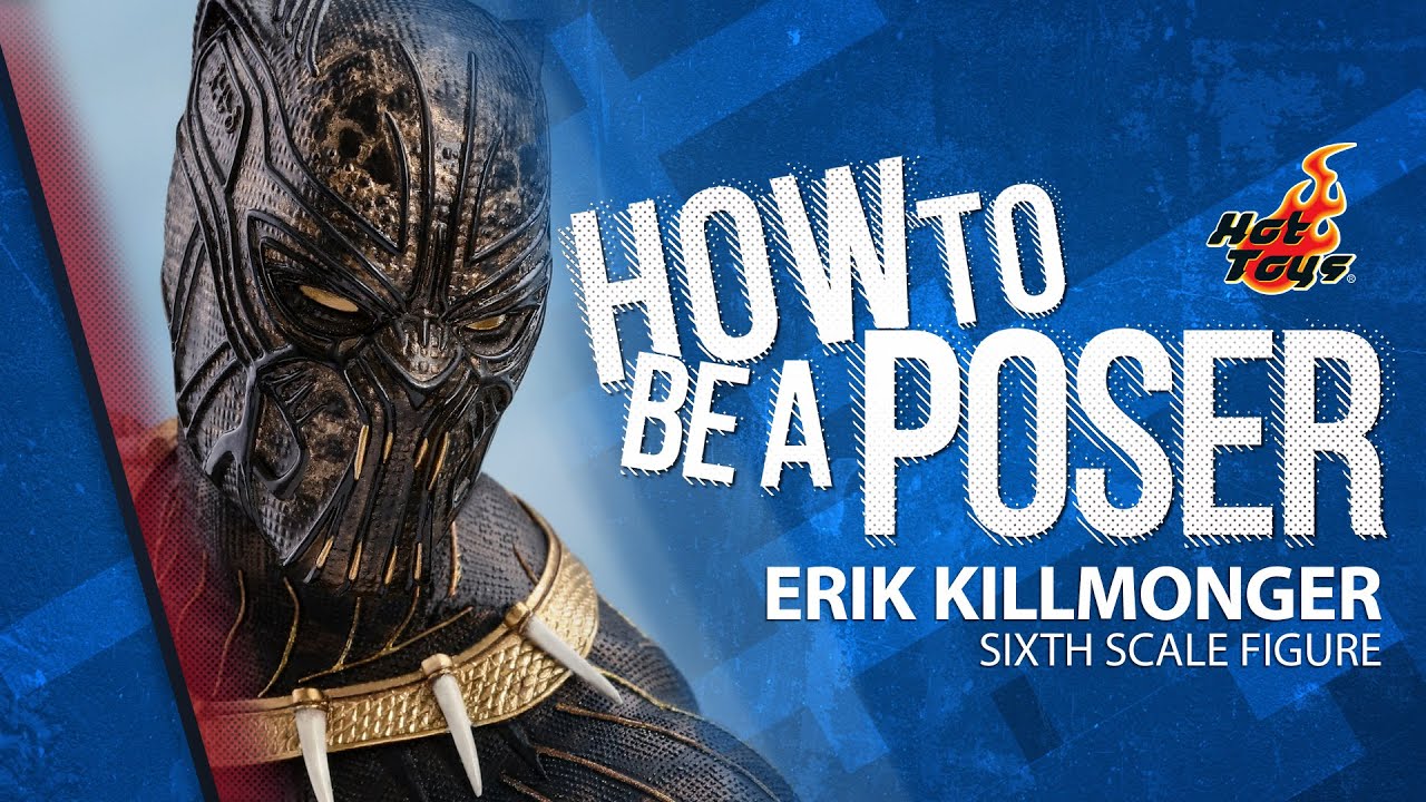 Erik Killmonger Sixth Scale Figure by Hot Toys | How to Be a Poser ...