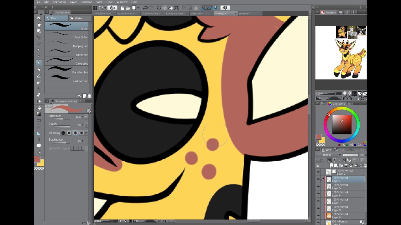 Hex Ref [OC Speedpaint] - YouTube