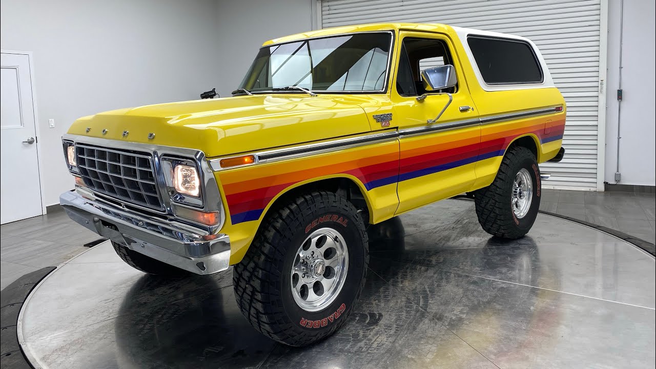 ‘79 Ford Bronco w/Retro "Free Wheeling" Graphics! - YouTube