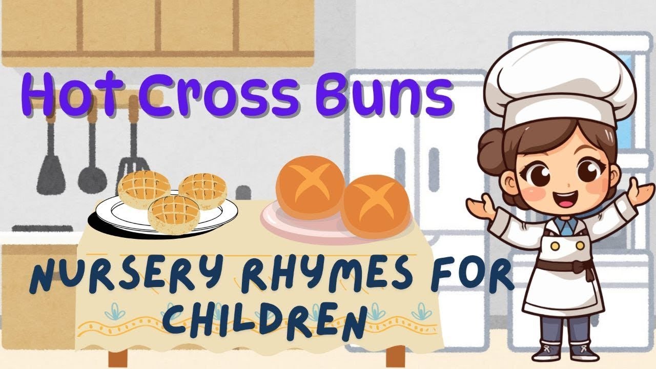 Hot Cross Buns | Song For Children - YouTube