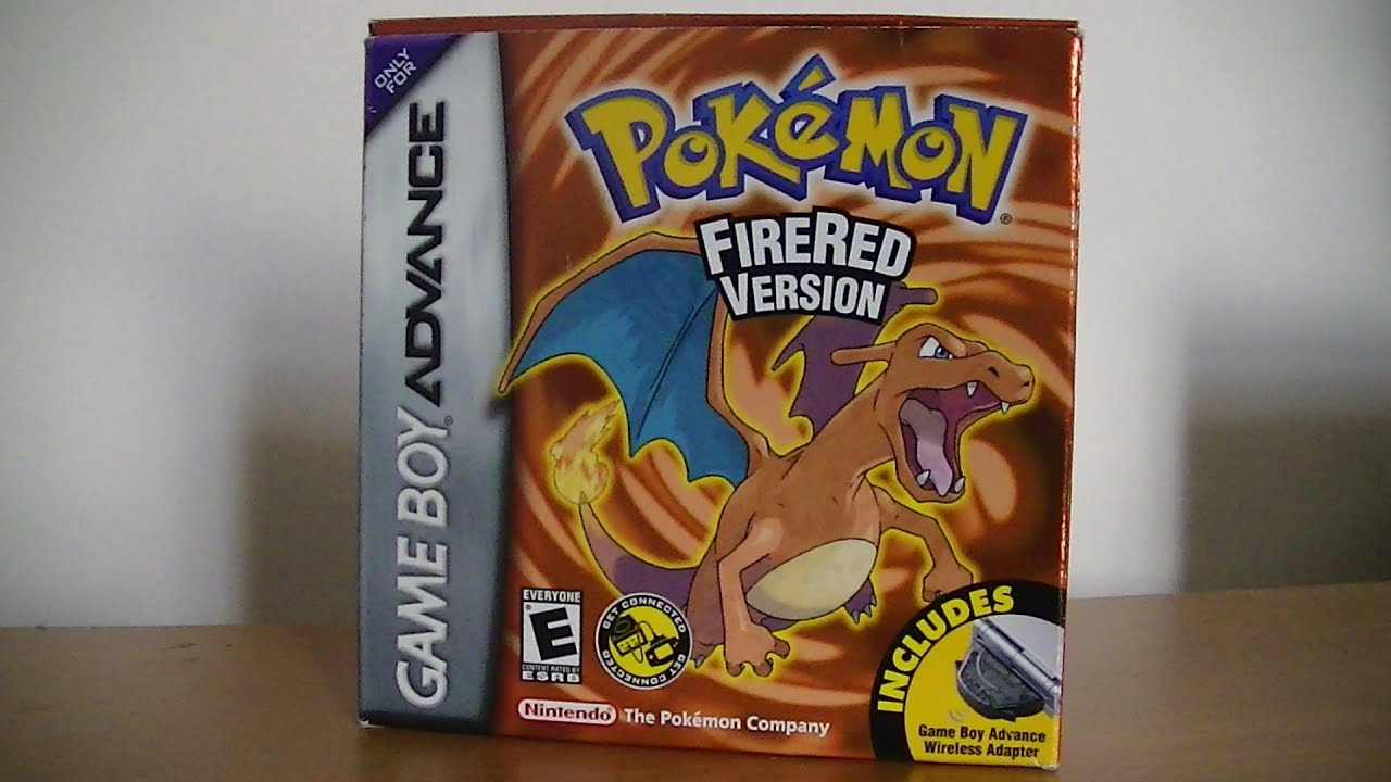 Retro Unboxing - Pokémon Fire Red Version! - YouTube