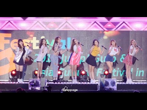 [4K/직캠/FANCAM] 161001 CLC 하나 둘 셋 ( 1, 2, 3 ) @ 아시아청소년음악제 By Sleeppage