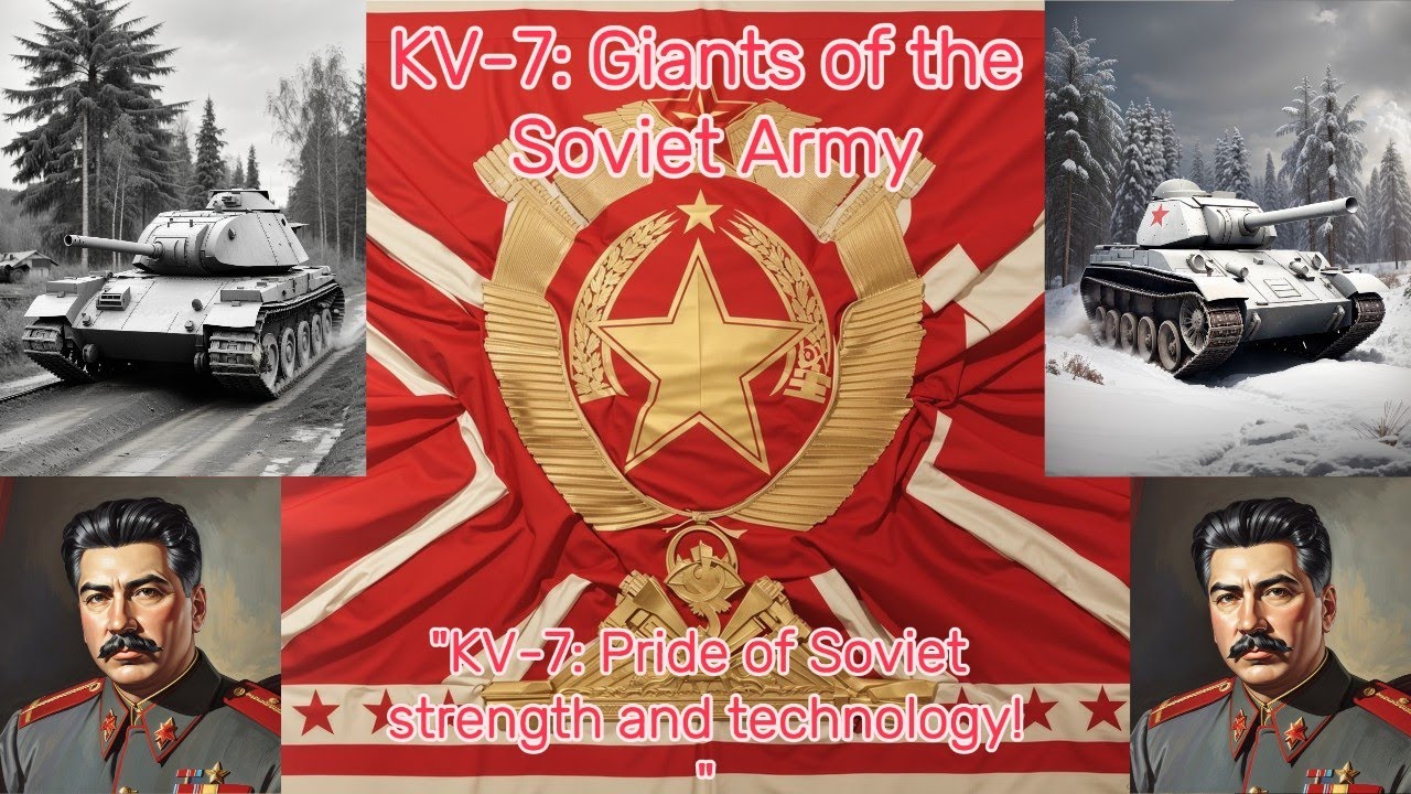 The Soviet KV-7 Tank: A Steel Behemoth - YouTube