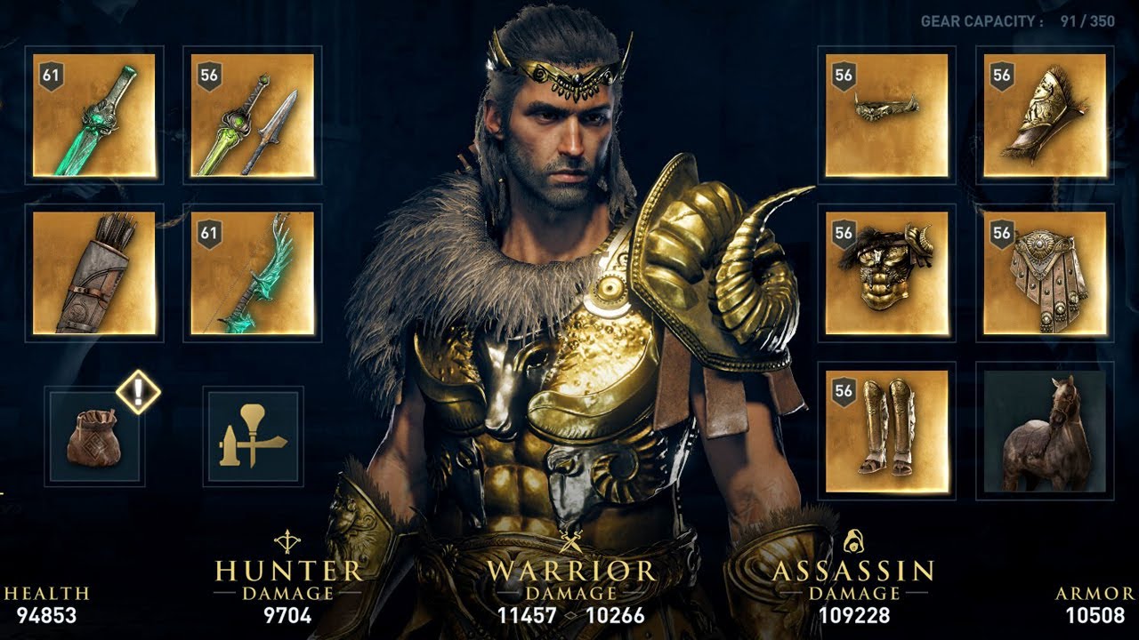 Assassin's Creed Odyssey - The Greek Heroes Legendary Set - YouTube